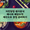치킨창업 원가분석 예시와 예상수익 계산으로 창업 준비하기 네이버 블로그